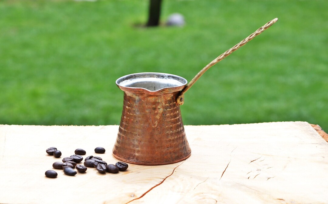 Vintage Cezve - Turkish Coffee Pot - Copper Coffee Cezve - Copper ...