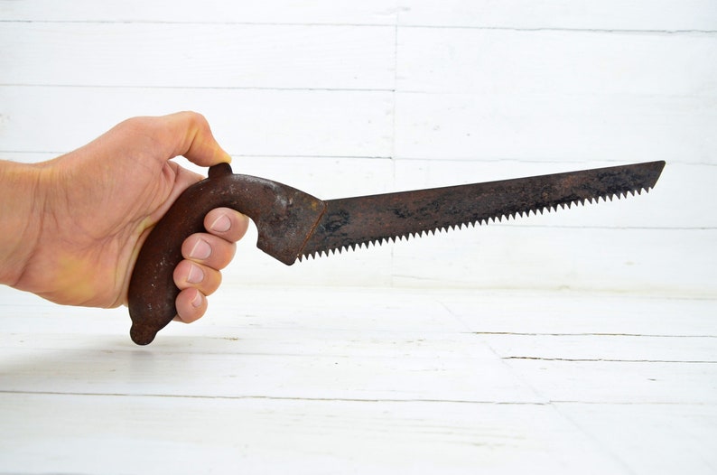 Antique Primitive Folding Saw, Vintage Saw, Farm Tool - Etsy