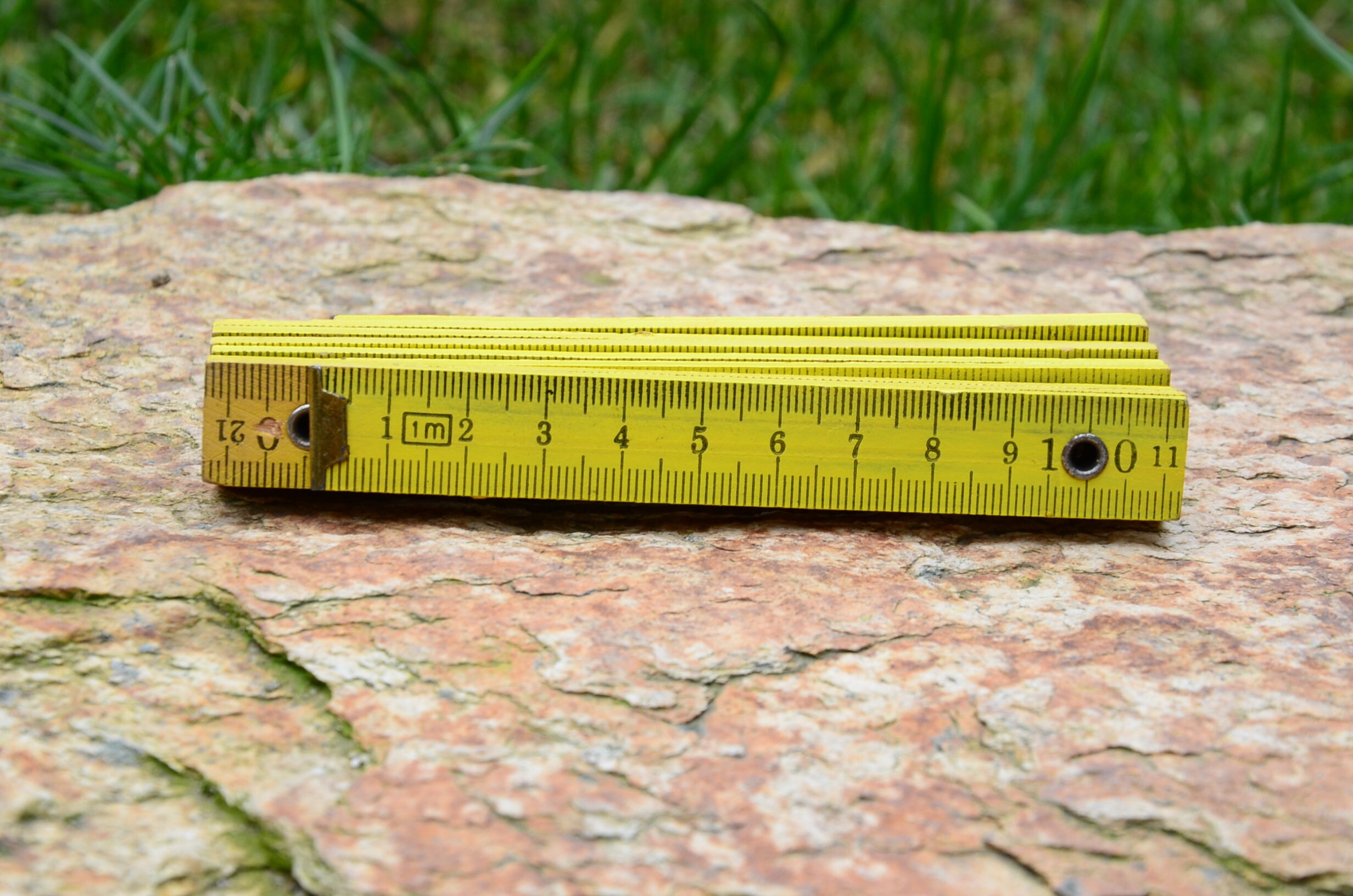 Wood Folding Ruler Old Meter Folding Ruler 1 Meter Ruler | Etsy