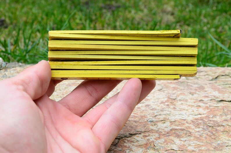 Wood Folding Ruler Old Meter Folding Ruler 1 Meter Ruler | Etsy