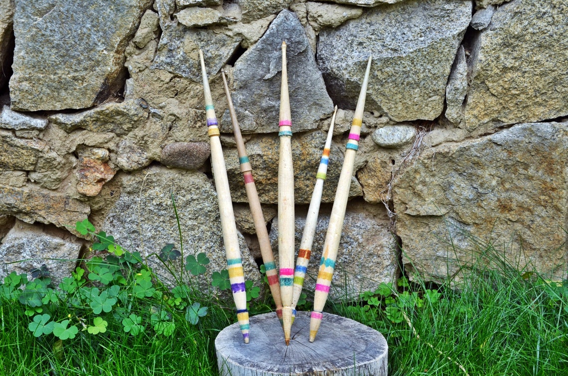 Antique Primitive Wooden Hand Carved Spindles for Weaving Wool - Etsy