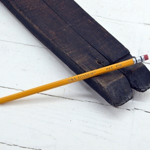 Yellow No. 2 Pencils, Vintage USA Titanium, Unsharpened - Etsy