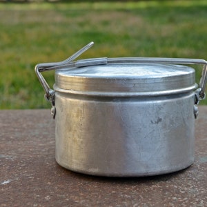 Vintage Military Bowl, Vintage Military Pot, Soldier Cup, Soup Bowl - Etsy