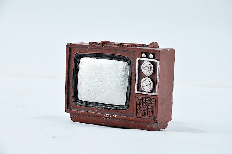 Vintage Retro TV Mockup: Small Room Decor (3.96 X 2.36 In) - Etsy
