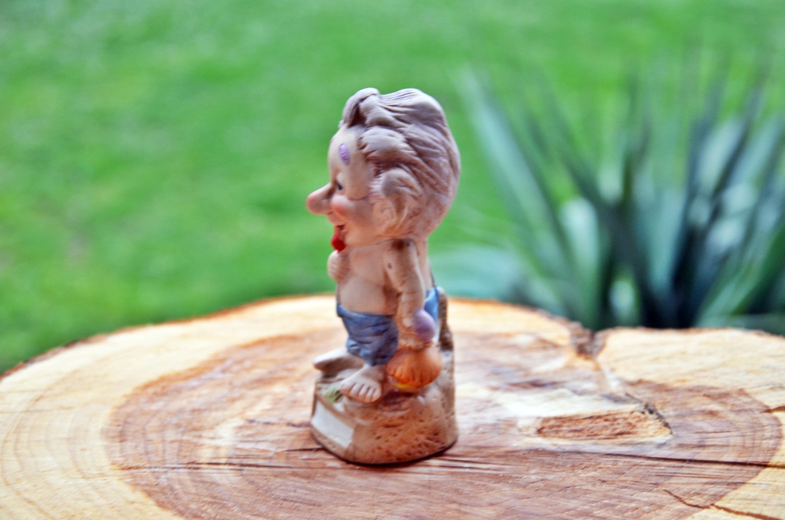 Vintage German Figurine Old Ceramic Dwarf Figure Collectible - Etsy