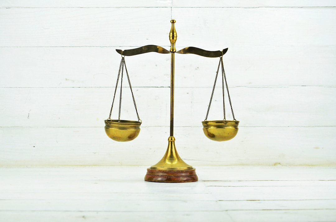 Brass Scales, Vintage Scales, Decorative Scale, Balance Weight Scales ...