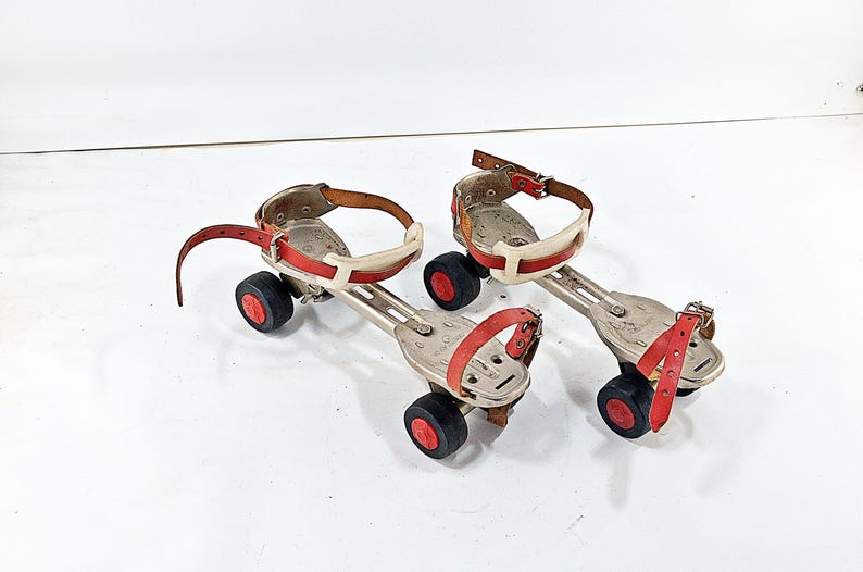 Vintage Germina Roller Skates: 1960s East German Adjustable Quads - Etsy