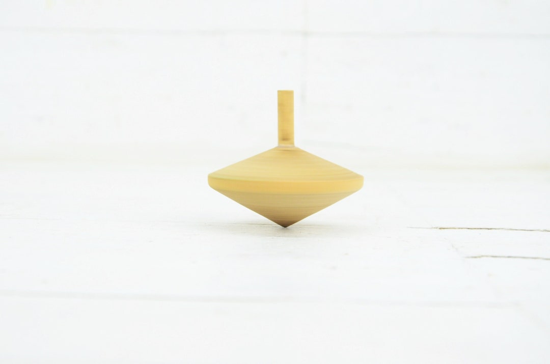 Vintage Wooden Toy Top, Antique Wood Spinning Top Toy - Etsy