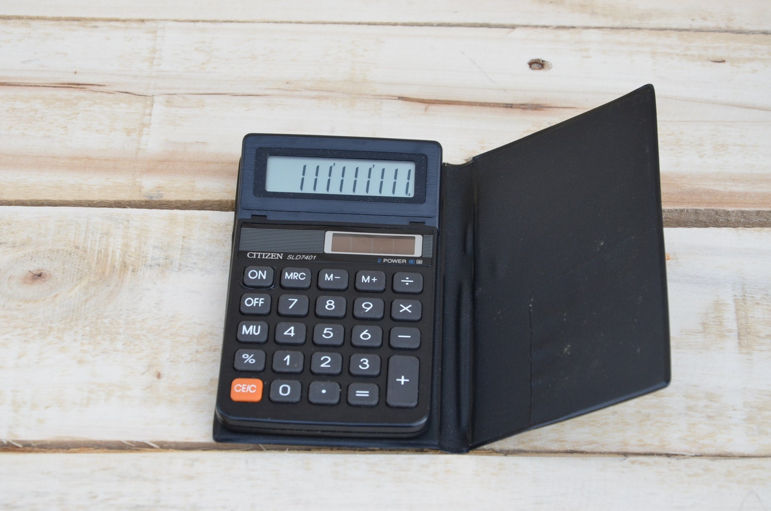 Vintage Solar Calculator Citizen Calculator Citizen Model SLD - Etsy