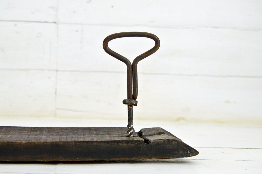 Antique Hand Drill, Primitive Awl for Wood, Rustic Decor - Etsy