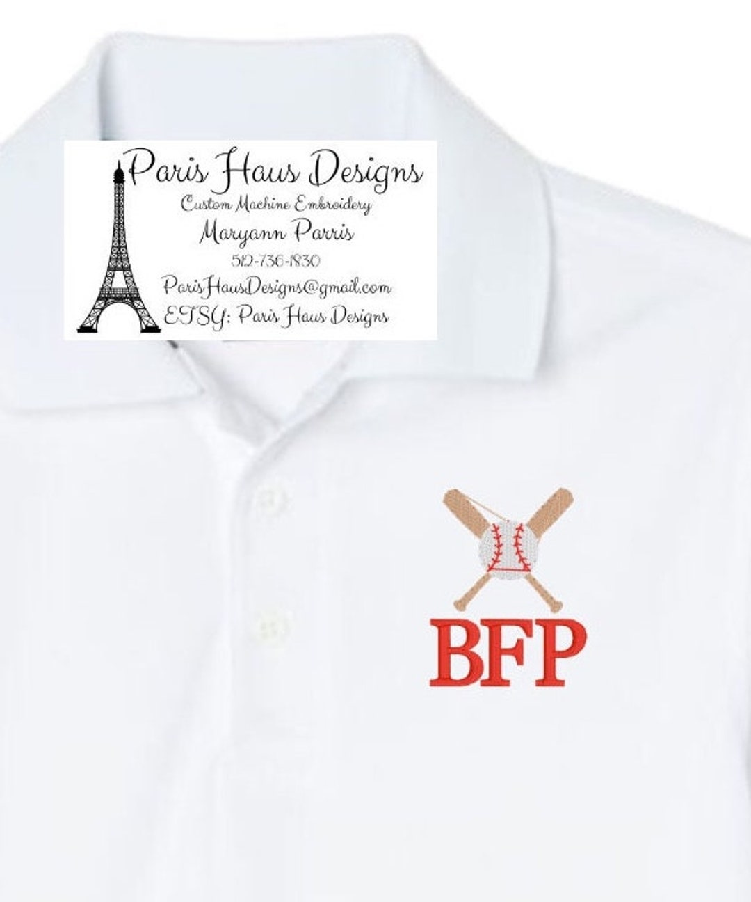Boys Baseball Monogram Polo Design - Etsy