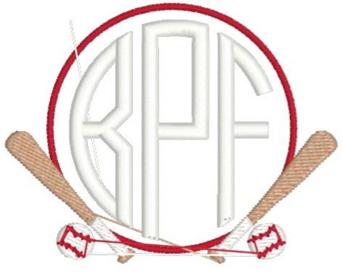 Boys Baseball Monogram Polo Design - Etsy
