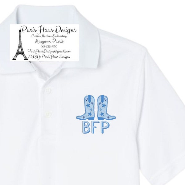 Boot Monogram - Etsy