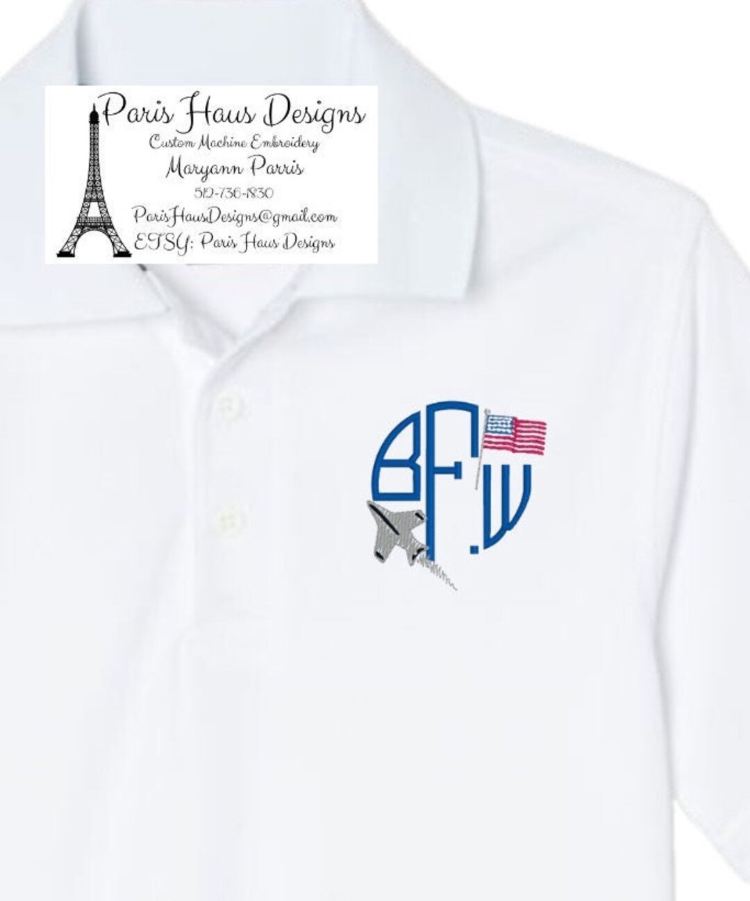 Boys Fighter Jet Monogram Polo Design - Etsy