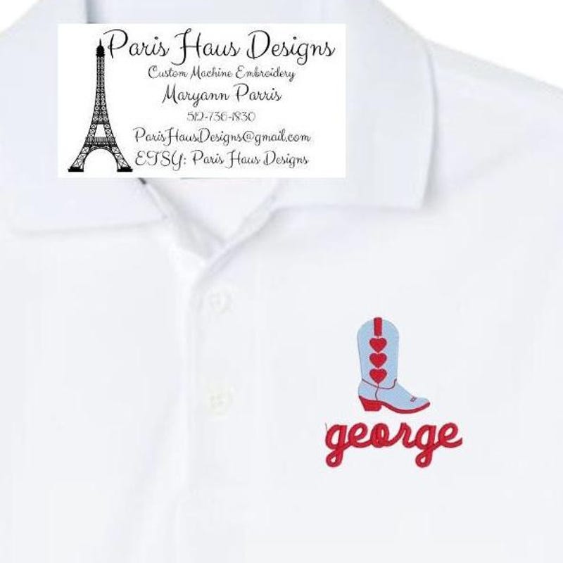 Valentine Polos for Boys - Etsy
