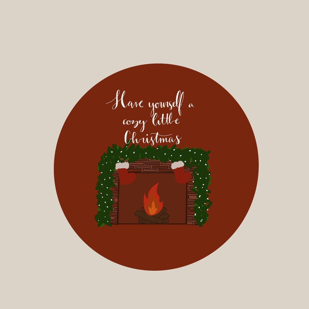 Have Yourself a Cozy Little Christmas Sticker - Etsy