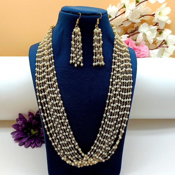 Multi Layer Necklace - Etsy