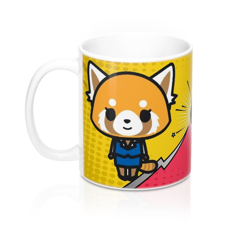 Aggretsuko Coffee Mug T Etsy