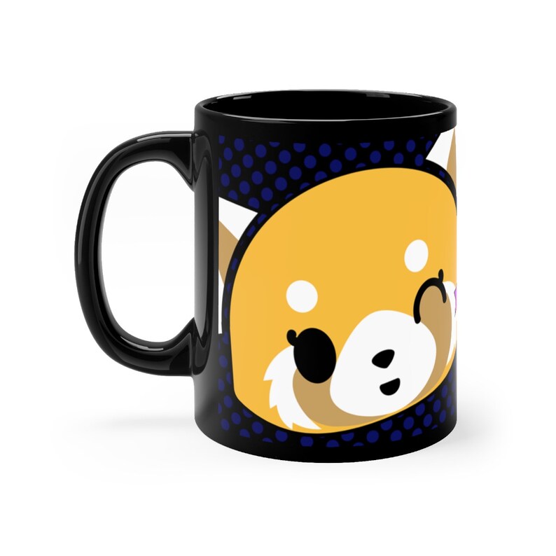 Aggretsuko Coffee Mug T Etsy