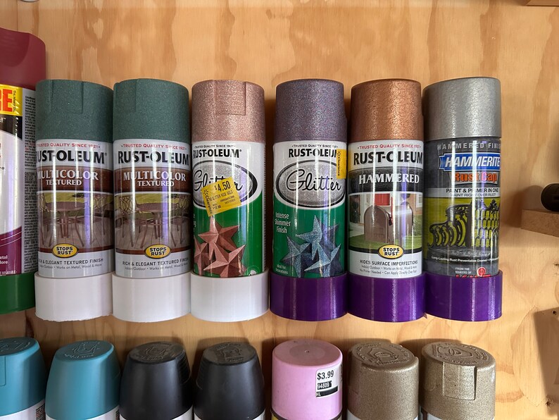 Spray Can Holder (3 Cans) - Wall Mount - Etsy