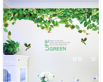 Ivy Wall Decals - Etsy