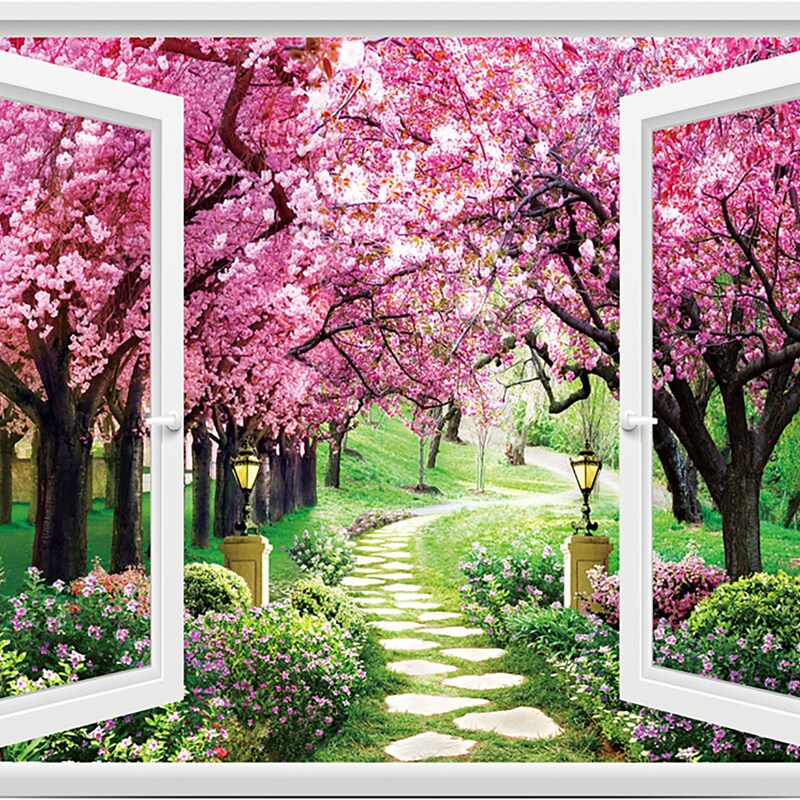 3d Window Wall Decal - Etsy