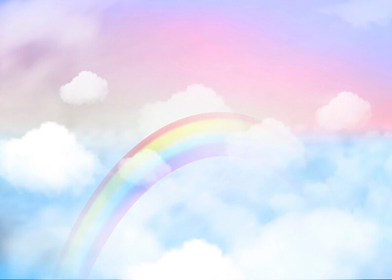 Colorful Rainbow Backdrop for Photography Photo Background for - Etsy