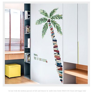 The Tree of Knowledge Wall Stickers Living Room Study Wall Decal - Etsy