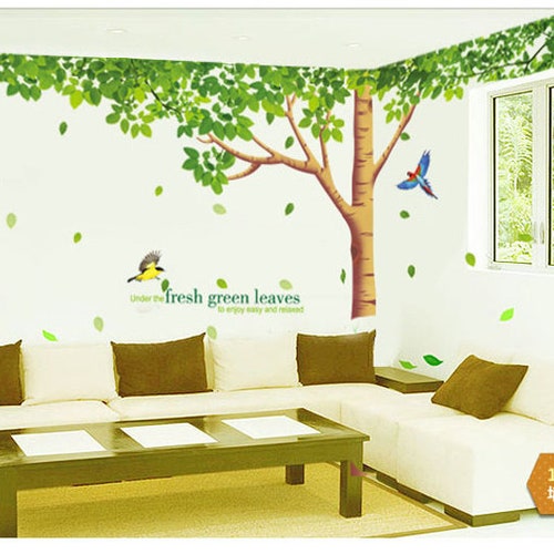 Green Hill Wall Decal Backdrop Sticker - Etsy