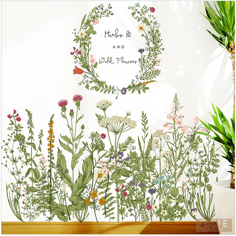 Plant Wall Decals - Etsy
