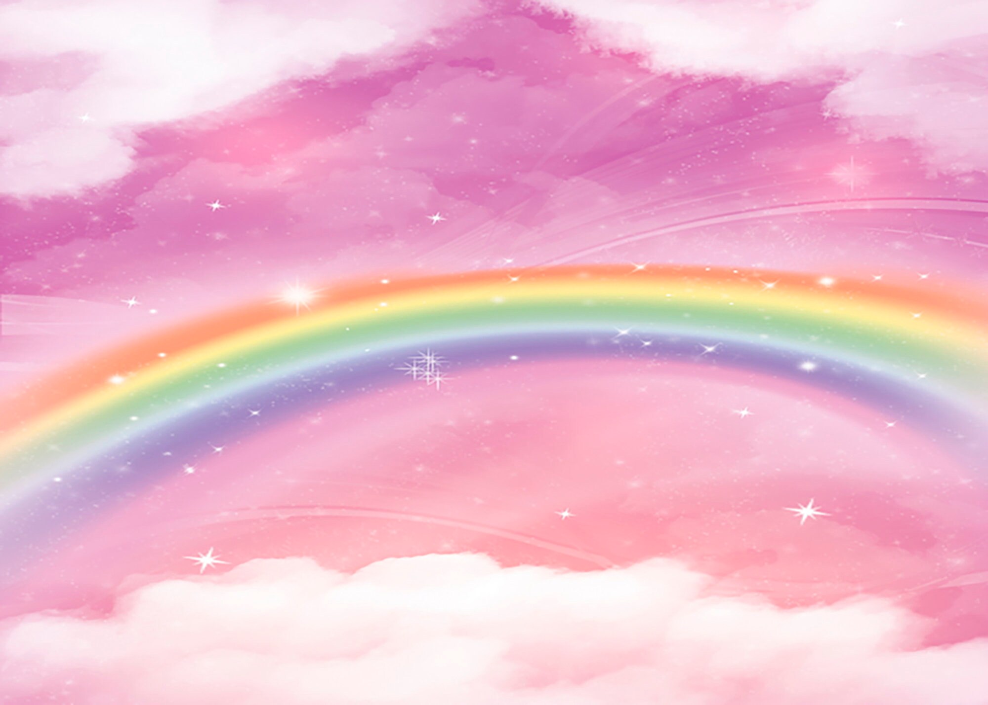 Colorful Rainbow Backdrop for Photography Photo Background for Birthday ...