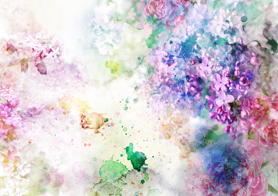 Flower Photography Backdrop For Wedding Birthday Party | Etsy