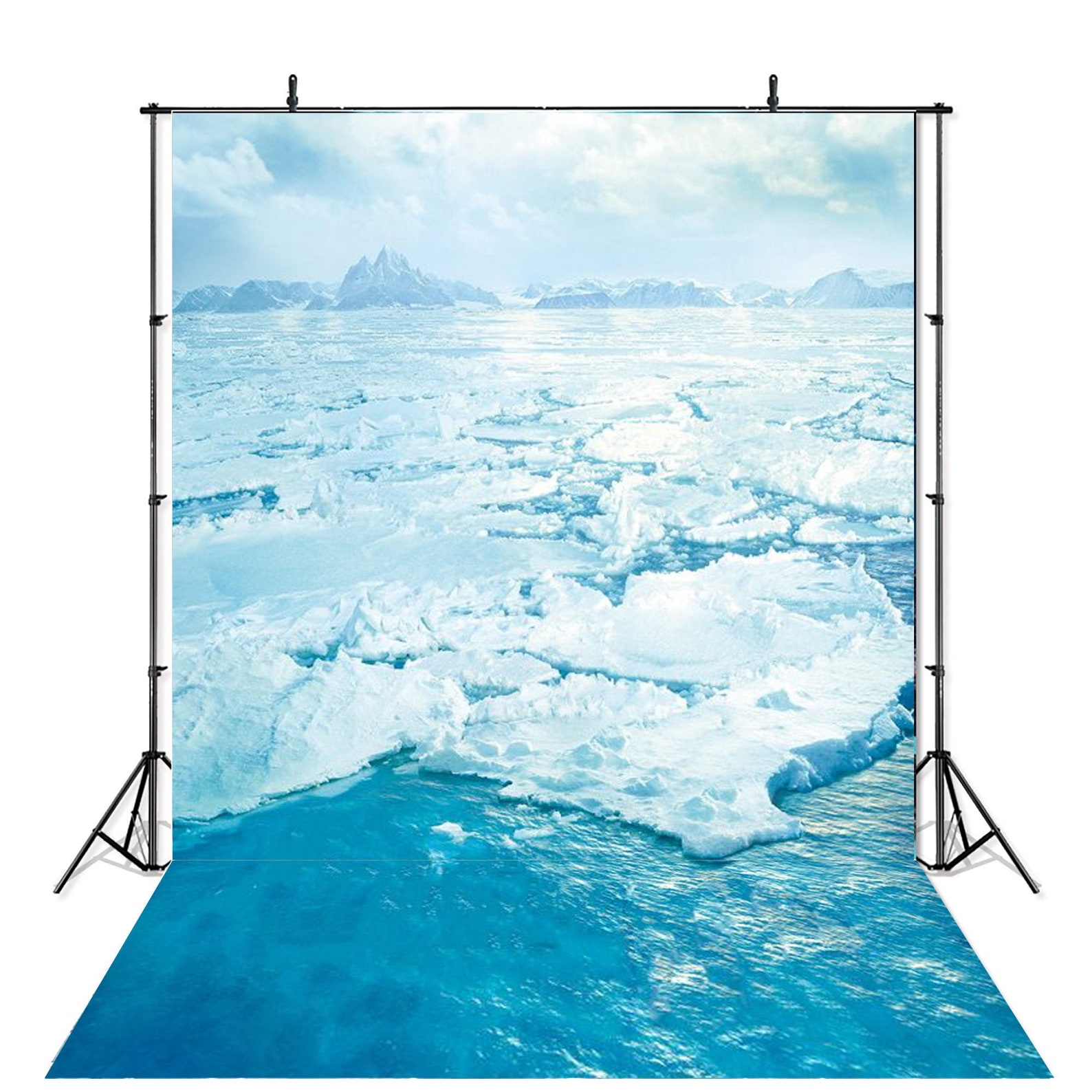 The Antarctic Glaciers Backdrop for Photography Iceberg and - Etsy