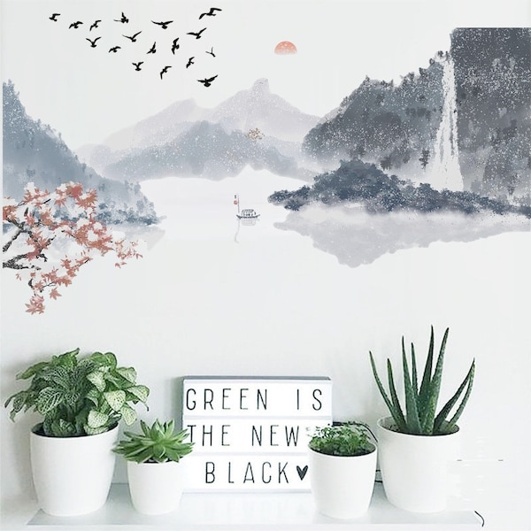 Nature Wall Stickers - Etsy