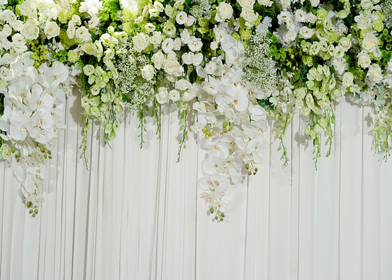 Flower Backdrop Vinyl Cloth Backdrop Photography Backdrop for - Etsy