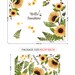 New Style Yellow Sunflowers Decals Home Decoration Flower Wall - Etsy
