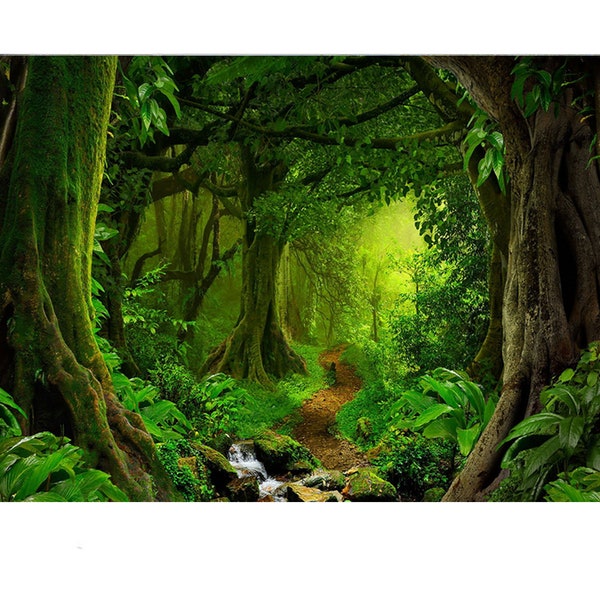 Forest Backdrop - Etsy