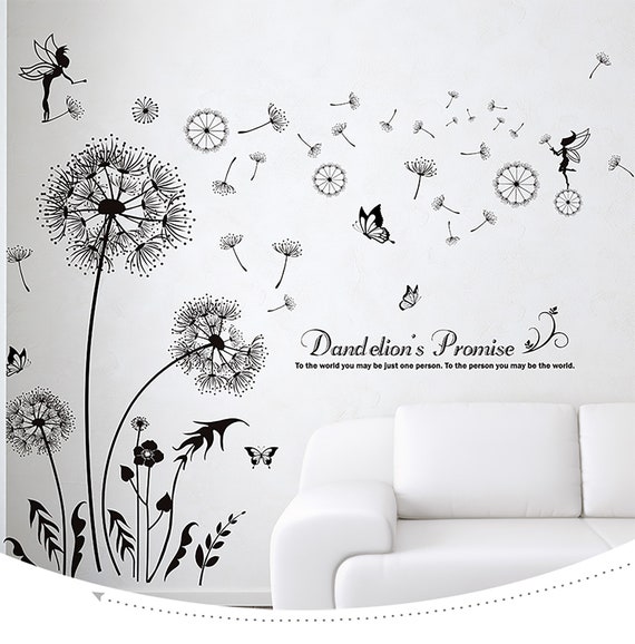 Individual Character Contracted Room Adornment Wall Sticker | Etsy