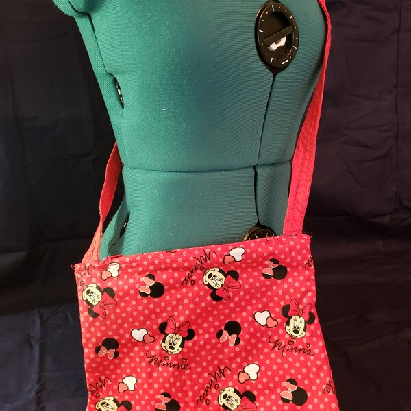 Mickey and Minnie Mouse Cross Body Bag - Etsy
