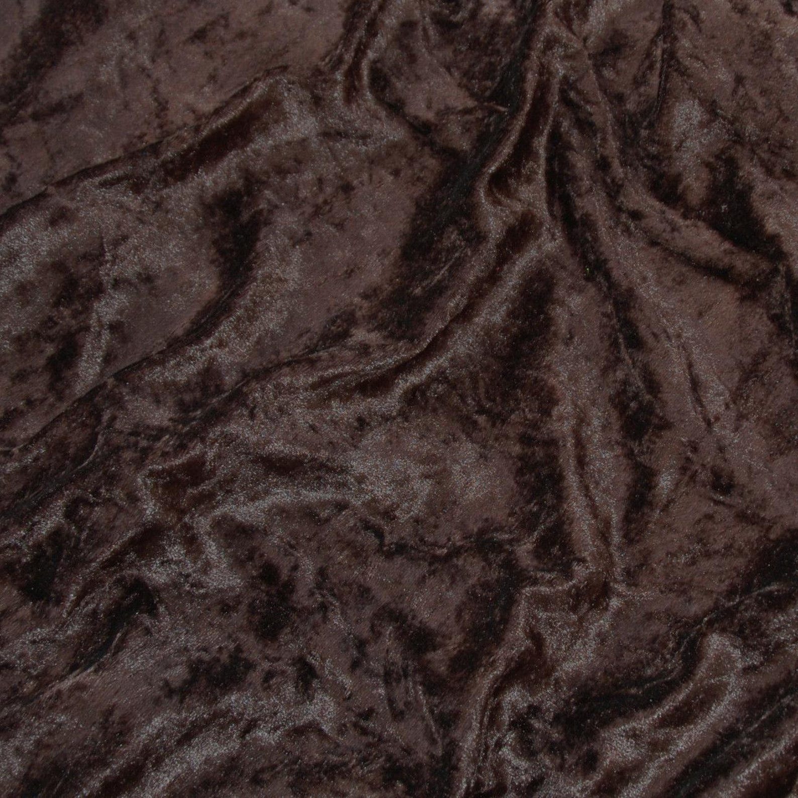 Premium CRUSHED VELVET Fabric Craft Stretch Velour Material 150cm Wide ...