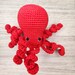 Octa the Octopus Crochet Pattern - Etsy