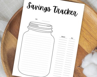 100k Savings Tracker Instant Downloadprintable Savings - Etsy