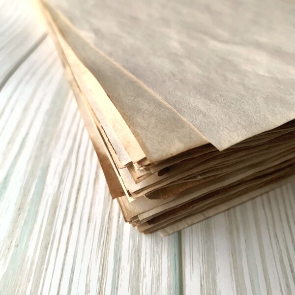 Aged Parchment Paper - Etsy