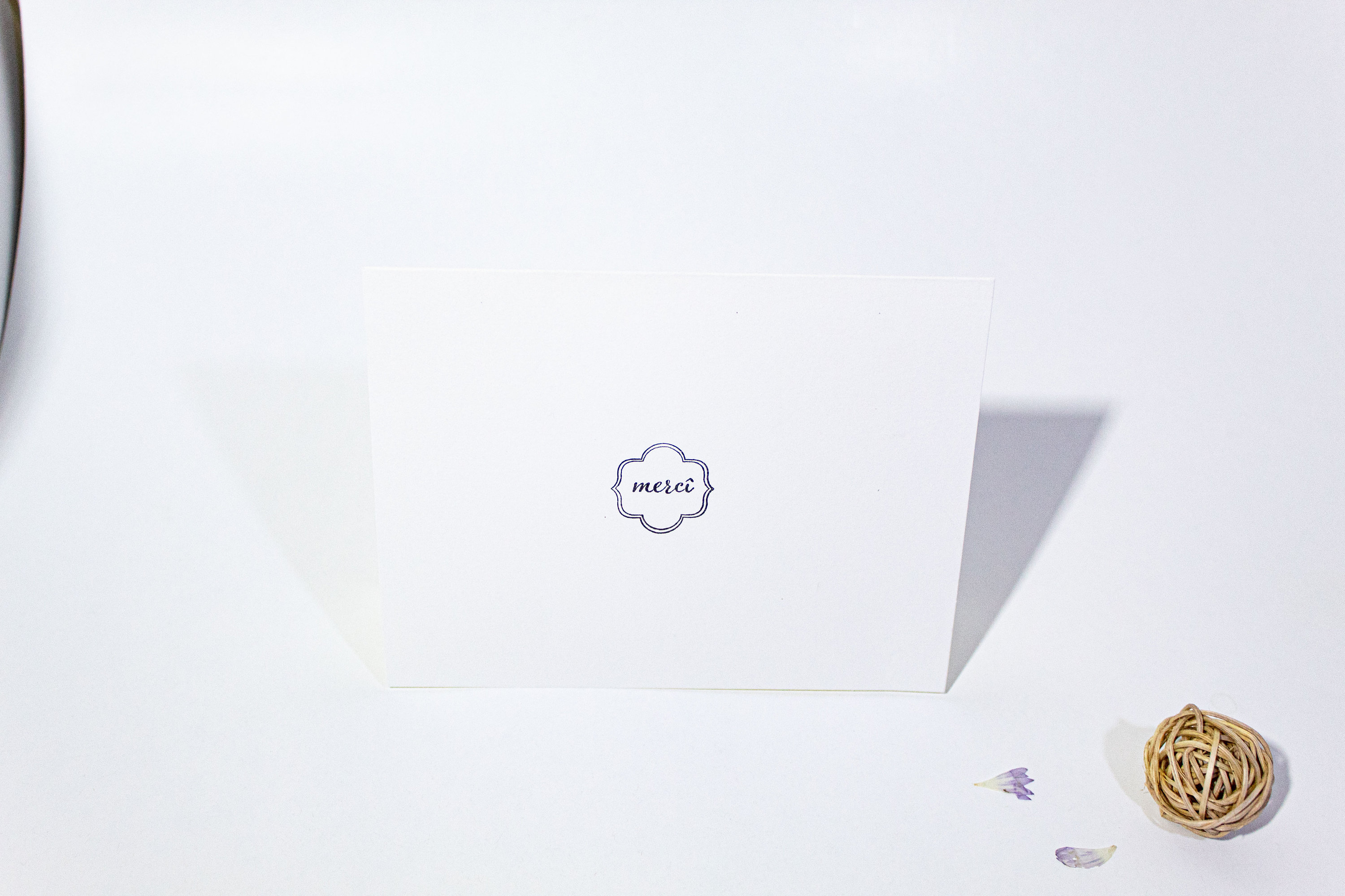 Merci Note Cards, Merci Thank You Cards, French Thank You Card ...