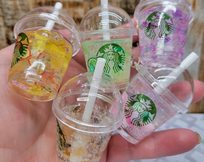 Limited Edition Mini Starbucks Fruity Refreshers Keychains - Etsy