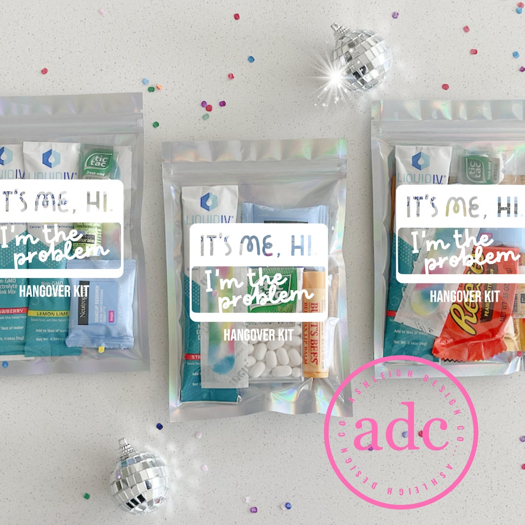 I'm the Problem, It's Me, Taylor Swift Hangover Kit Hangover Recovery ...
