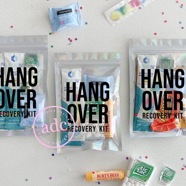 Hangover Kit - Etsy
