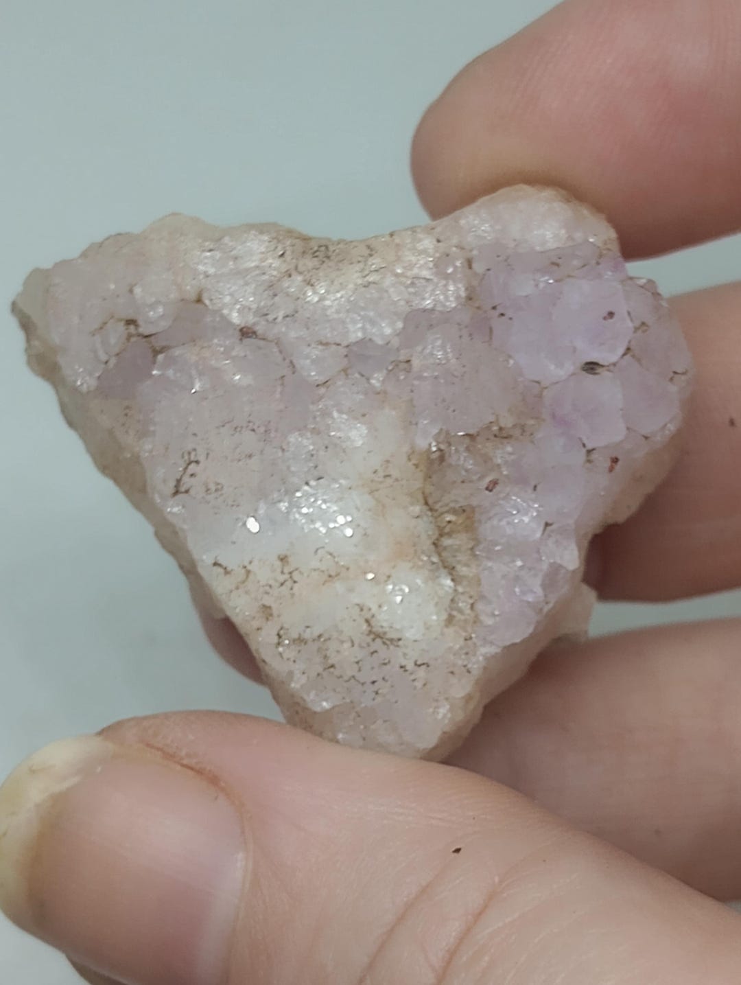 All Natural, Amethyst Crystal From Scotland in a Heart Shape - Heart ...