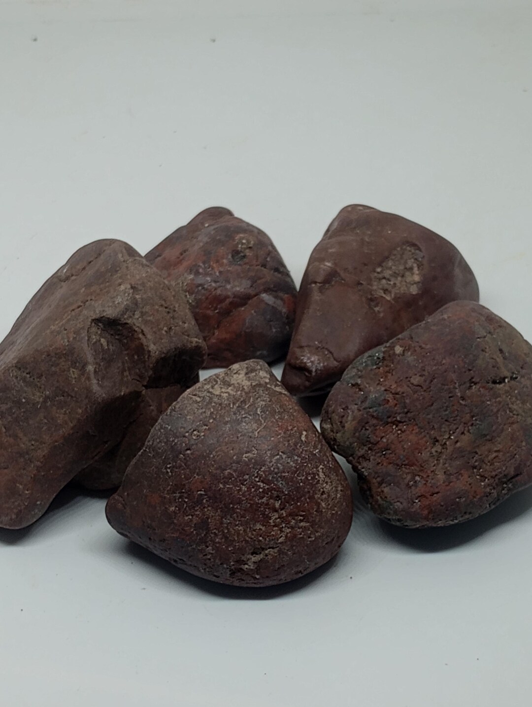 5 Pieces Rough Scottish Red/deep Red Jasper Stones - Etsy UK