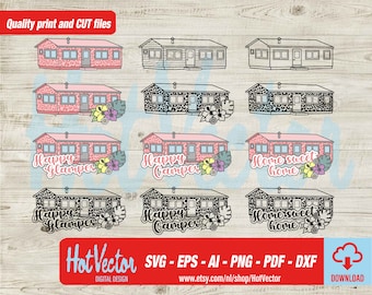 Mobile Home Svg - Etsy